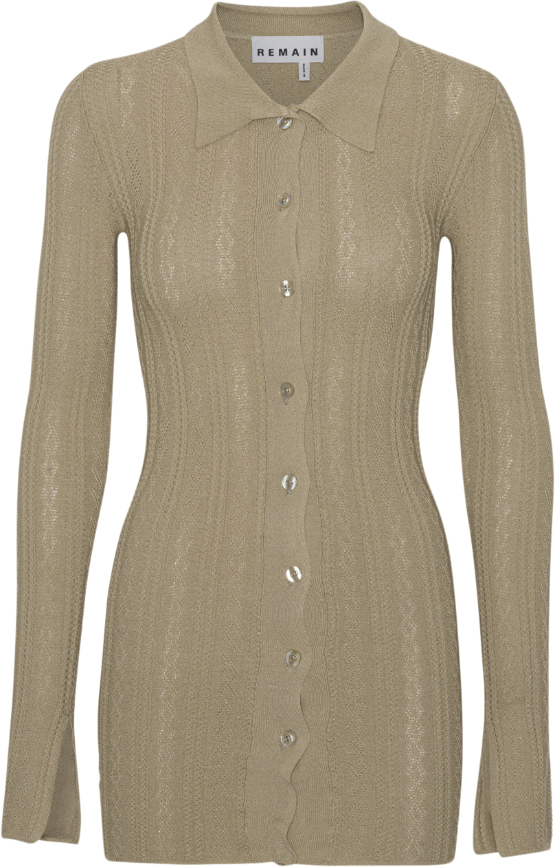 Knit Fitted Cardigan - find den billigste pris online =>